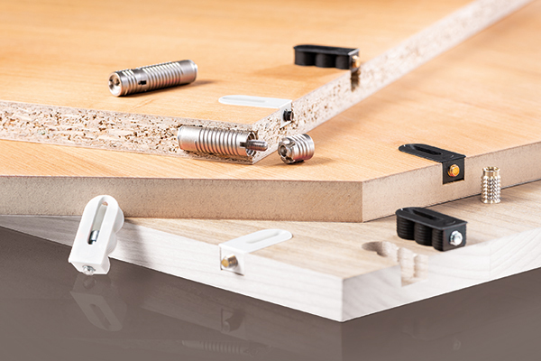 Grooves and holes for Lamello connectors - ATEMAG